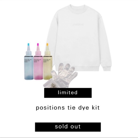 Ariana Grande | Sweaters | New Ariana Grande Positions Crewneck Tie Dye ...